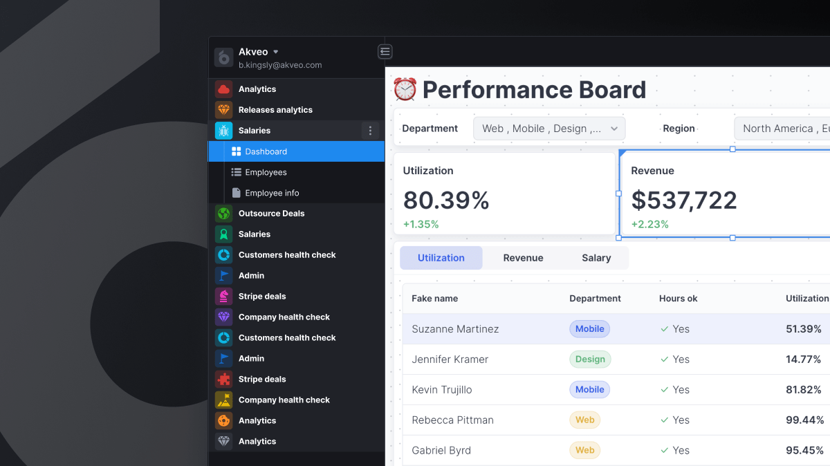 Build internal tools faster than ever | UI Bakery